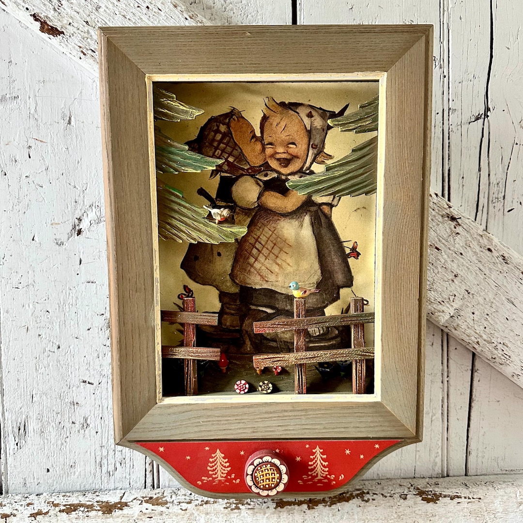 German Musical Shadow Box Diorama 3D Hummel Emil Fink Verlag 3D - Etsy
