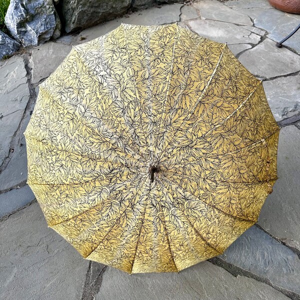 Yellow Parasol - Etsy