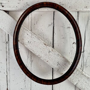 Antique Oval Frame Tiger Stripe Frame Narrow Oval 17 X 14 Inch Frame - Etsy