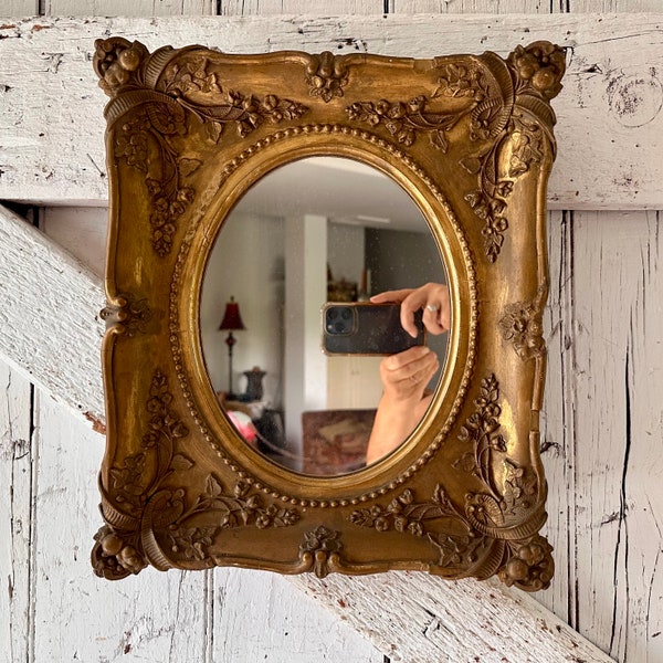 Antique Gold Mirrors - Etsy