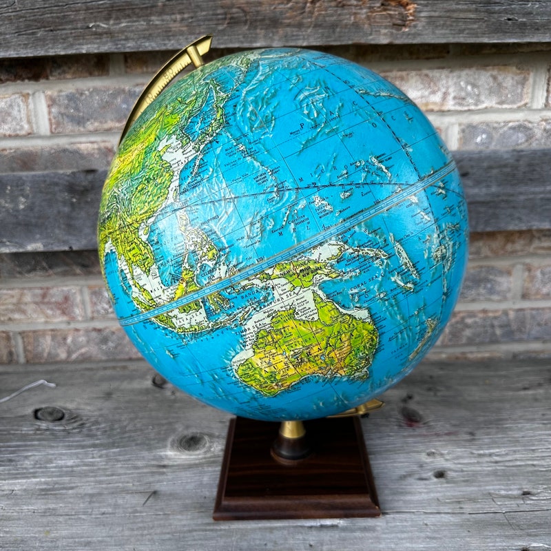 Vintage Globe - Etsy