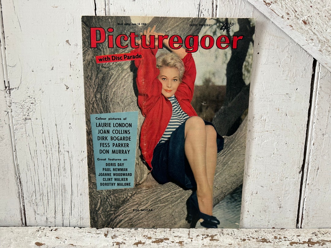 Picturegoer Magazine June 14 1958 Laurie London Joan Collins - Etsy