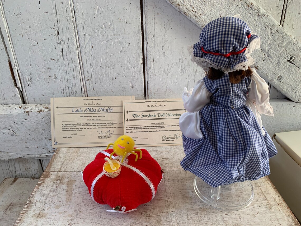 Little Miss Muffet Doll Danbury Mint Collector Doll Vintage - Etsy