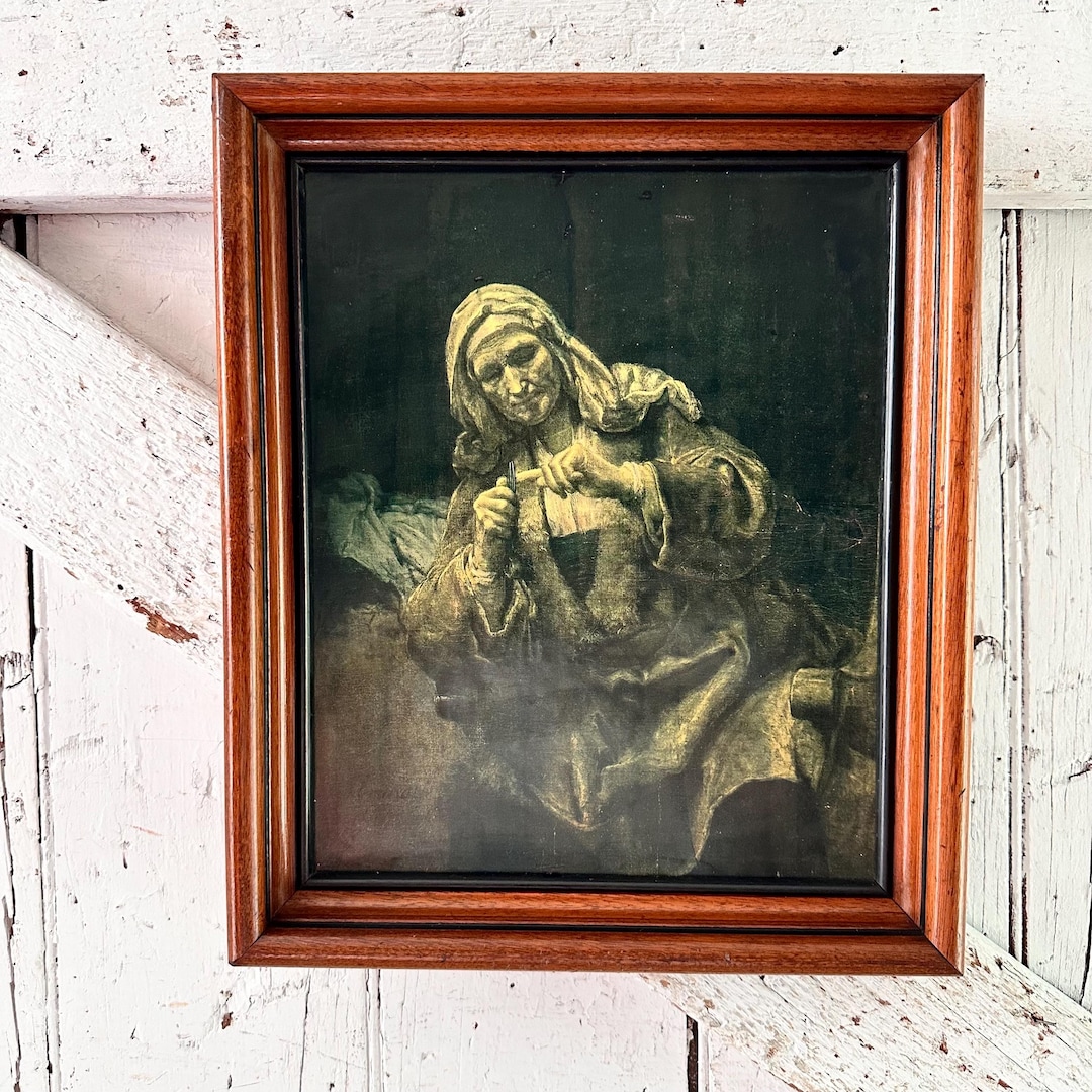 Antique Walnut Wood Frame Brown Black Frame 9 X 11 Inch Frame - Etsy