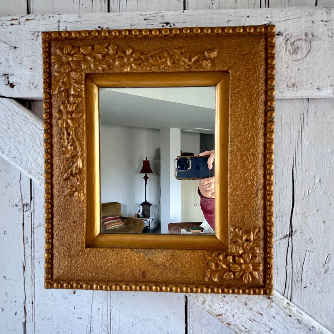 Antique Mirror Gold Ornate Gesso Vintage Parlor Mirror - Etsy