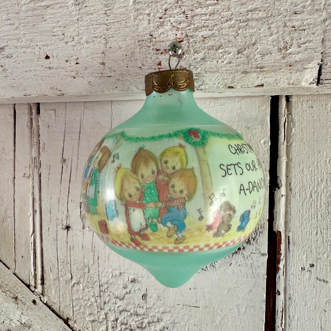 Betsey Clark Hallmark Christmas Tree Bulb 1992 #1 Country Christmas ...