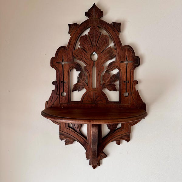 Vintage Antique Wood Shelf - Etsy