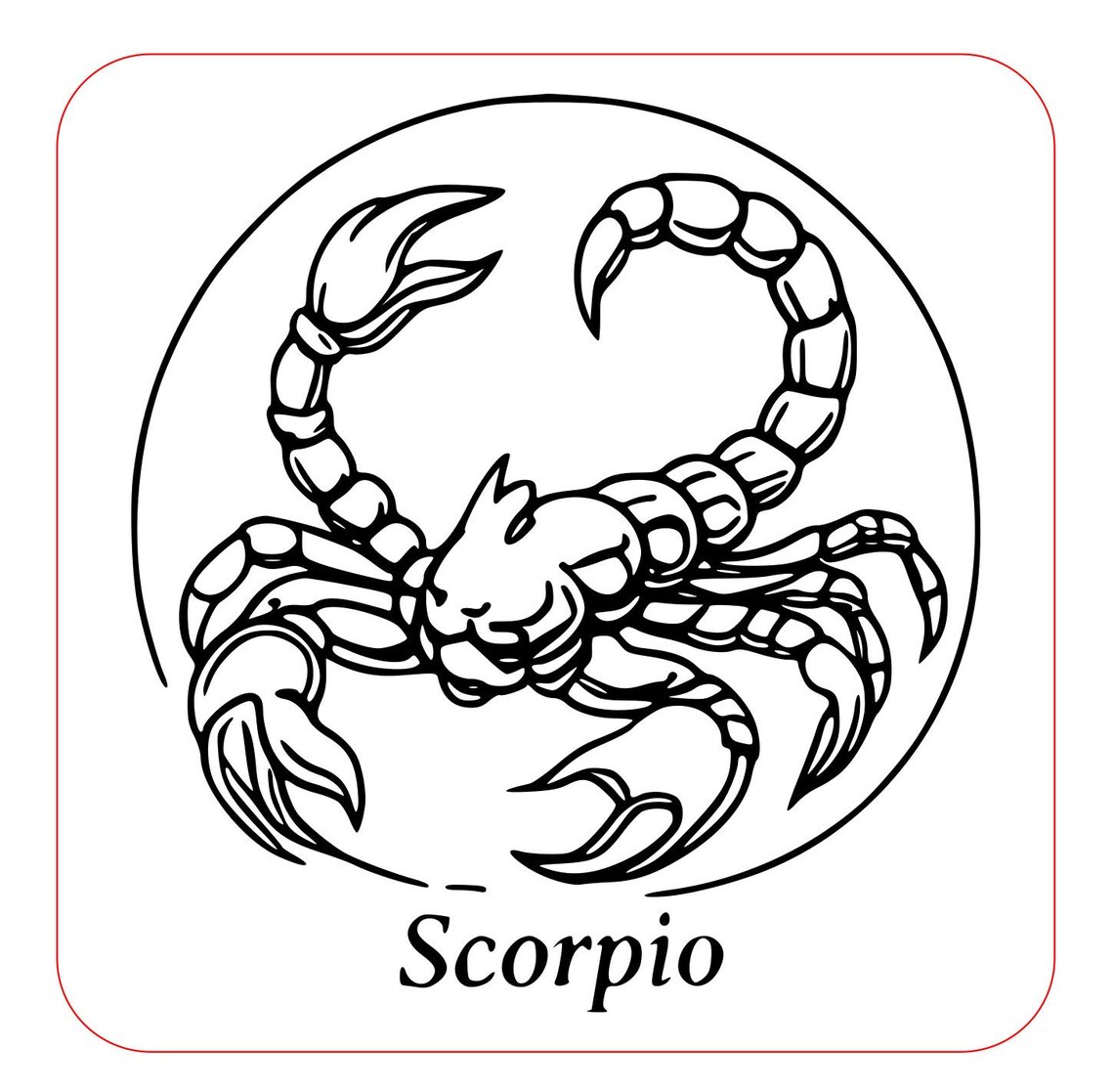 Zodiac Coaster SVG Bundle | 12 Horoscope Line Art Designs | Laser Cut ...