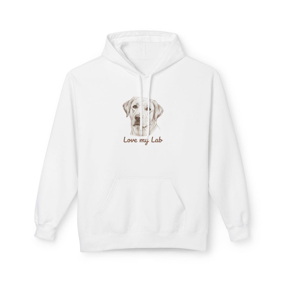 Love My Lab Hoodie | Labrador Dog Sweatshirt | Labrador Clothing | Dog ...