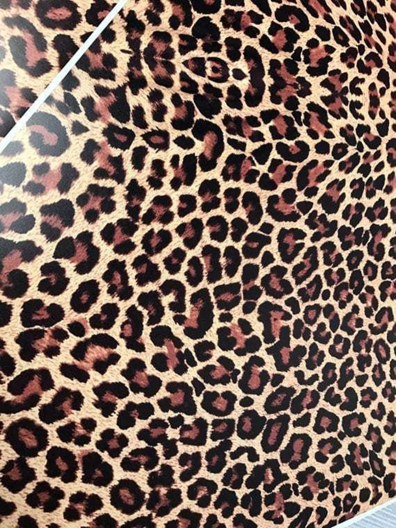 Animal Print Textured 8 Printed Vinyl Adhesive Vinyl Heat - Etsy