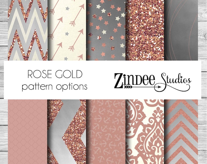 Pink and Gold Pattern Vinyl, Printed Vinyl, Adhesive Vinyl, Heat ...