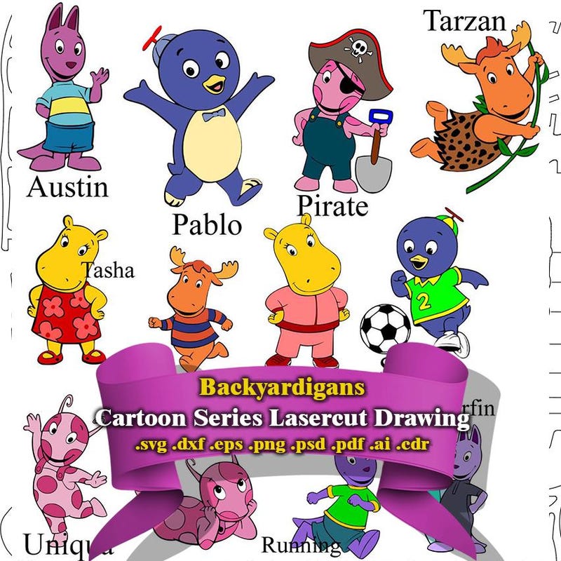Backyardigans - Etsy