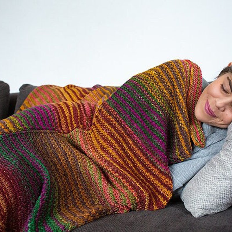 Knit Blanket Kit - Etsy