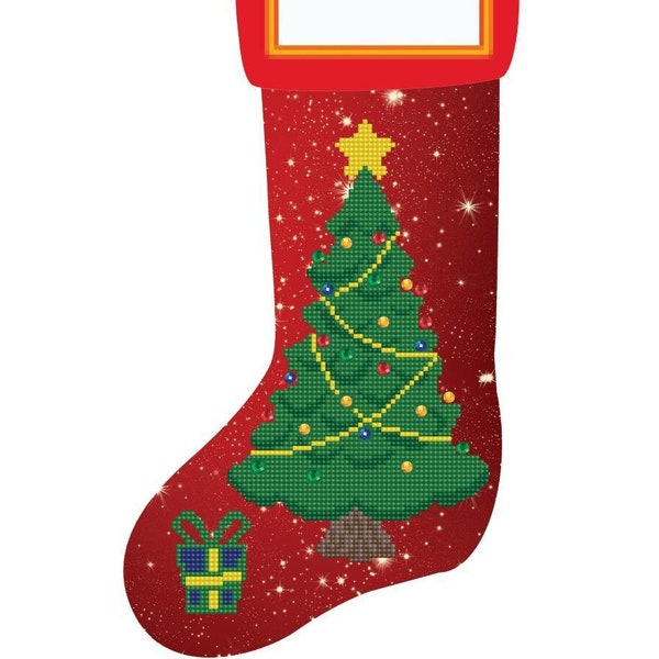Diamond Art Christmas Stocking - Etsy