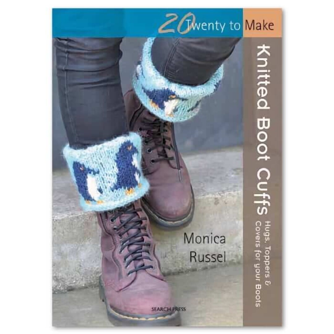 Knitting Patterns for Boot Toppers Twenty to Make Knitted - Etsy