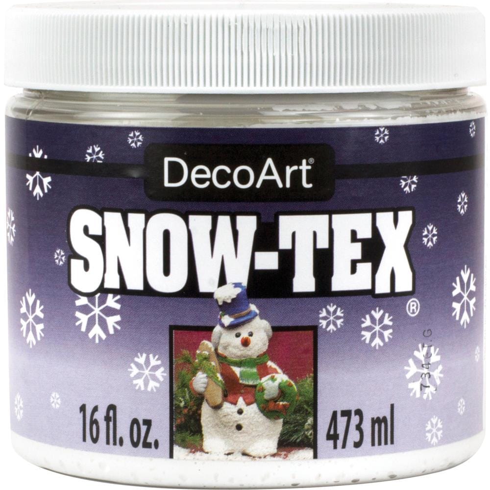 Snow Paint, Decoart Snow-tex - Etsy
