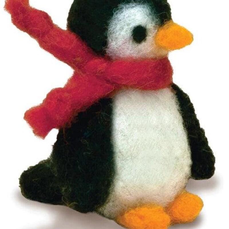 Needle Felt Penguin - Etsy