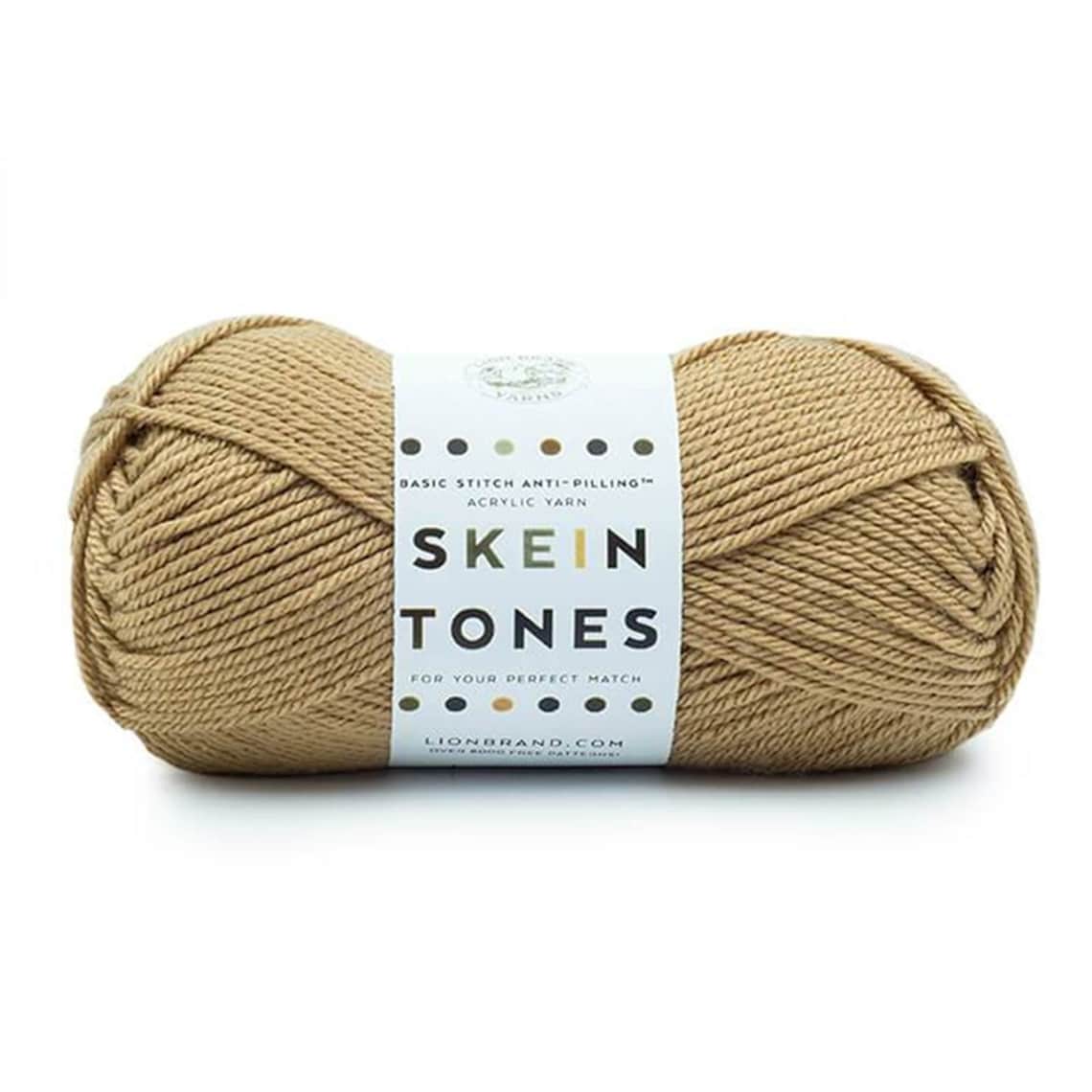 Lion Brand Skein Tones Neutral Color Yarn Natural Yarns - Etsy
