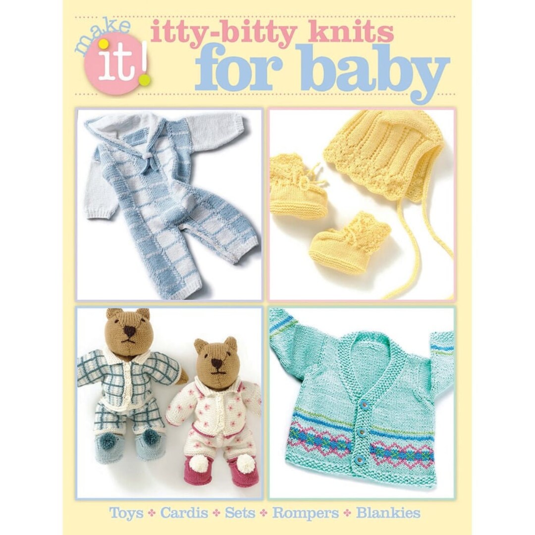 Baby Knitting Patterns: Itty Bitty Knits, 15 Projects - Etsy