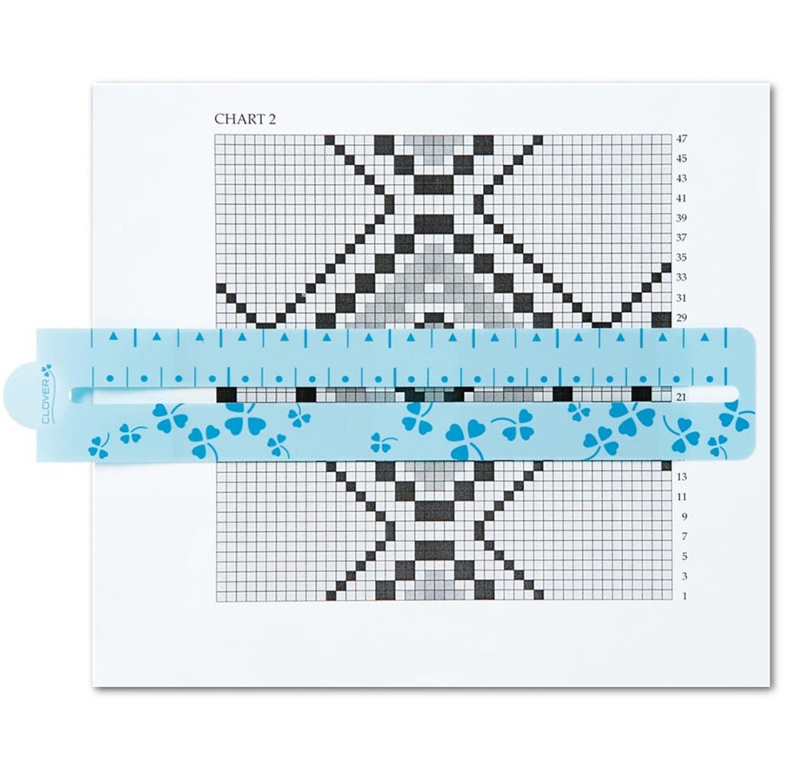Knitting Pattern Chart Tracker Easily Keep Track of Lace and | Etsy