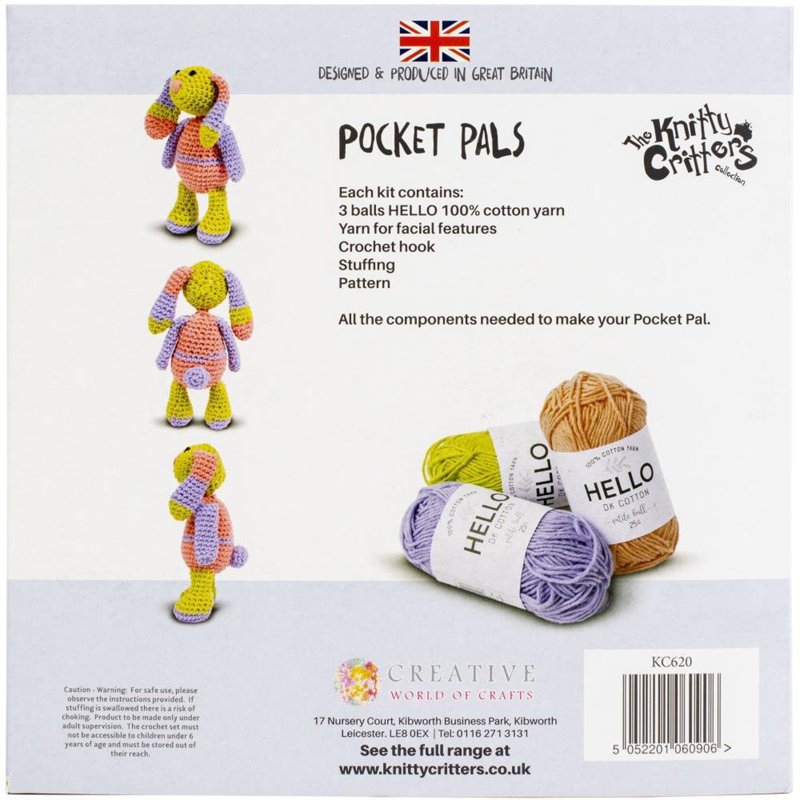 Amigurumi Pattern and Yarn Crochet Kit the Pocket Pal by - Etsy