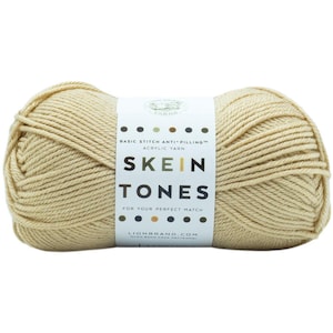 Lion Brand Skein Tones - Neutral Color Yarn - Natural Yarns Shades of ...