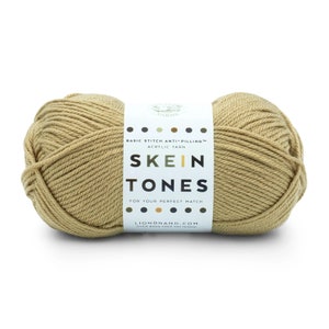 Lion Brand Skein Tones - Neutral Color Yarn - Natural Yarns Shades of ...