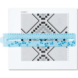 Knitting Pattern Chart Tracker Easily Keep Track of Lace and - Etsy