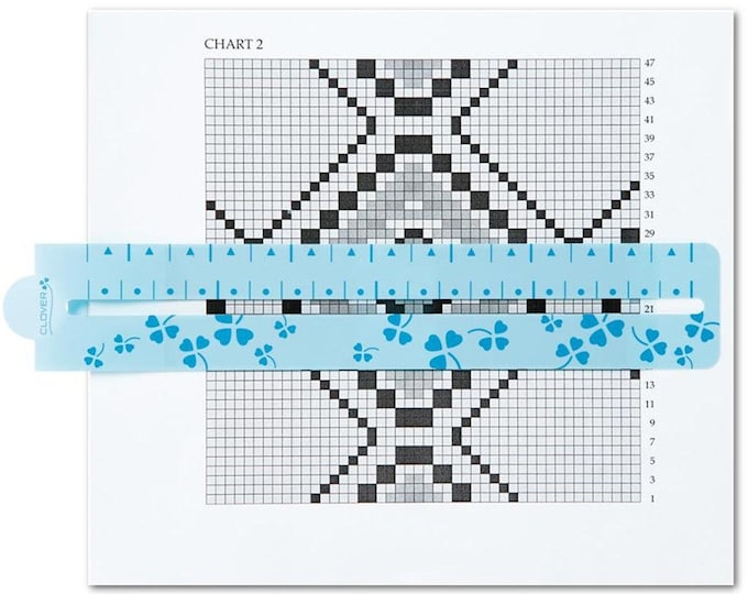 Knitting Pattern Chart Tracker, Easily Keep Track of Lace and Color ...