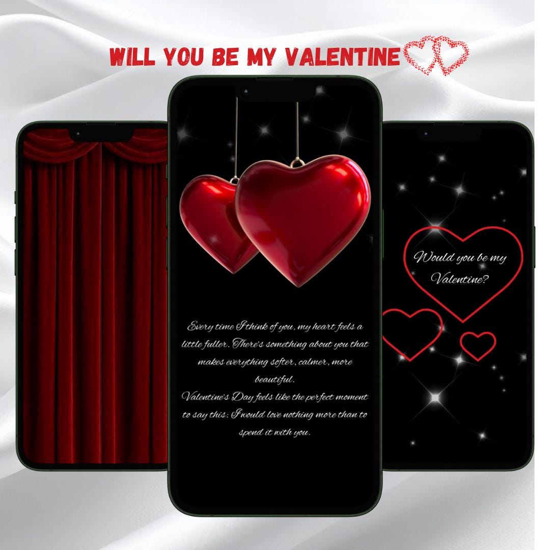 Will You Be My Valentine Editable Video | Romantic Valentine Proposal ...