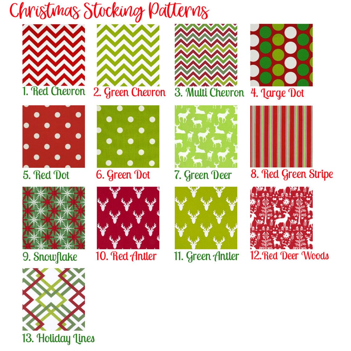 Christmas Stockings Personalized Christmas Stockings - Etsy