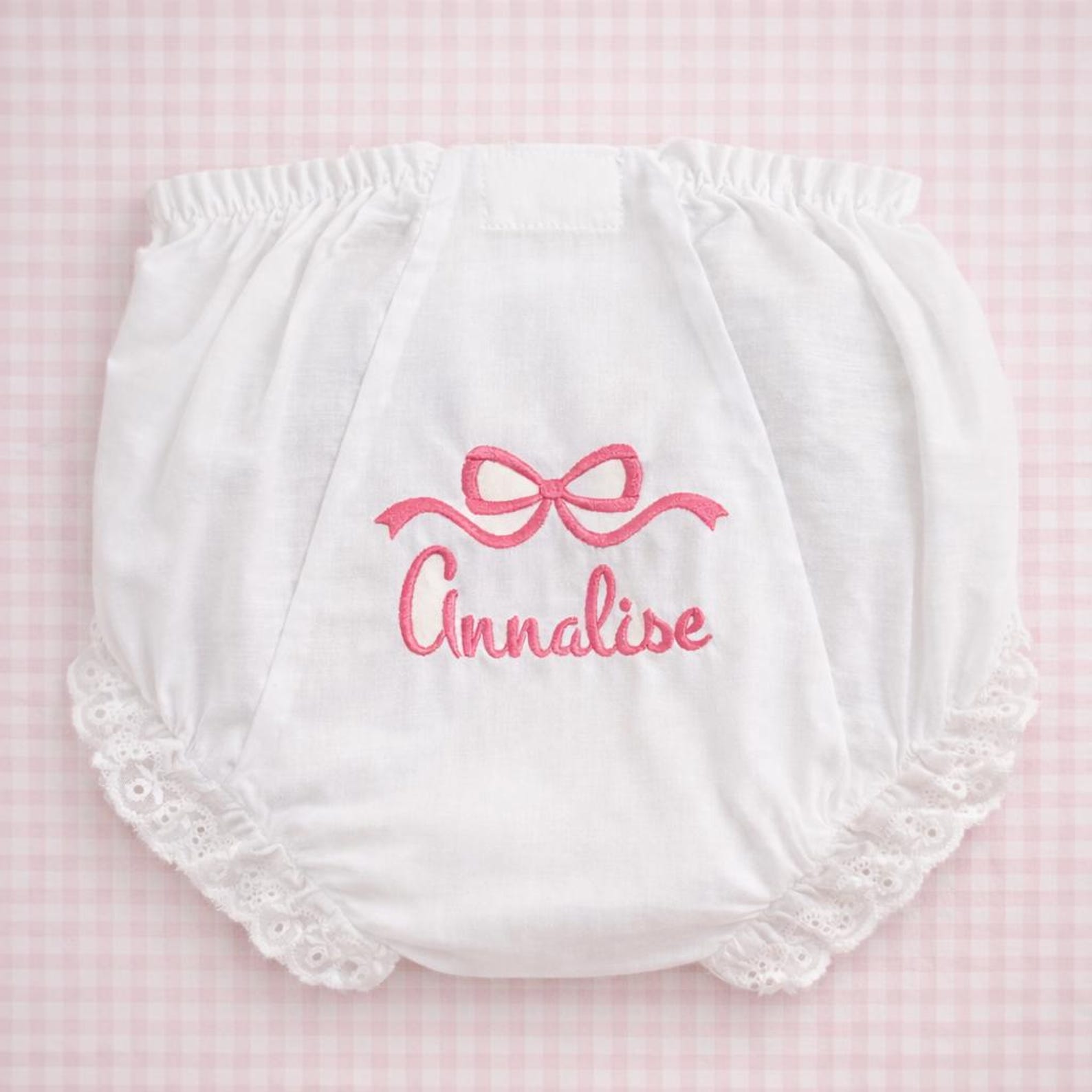 Personalized Baby Bloomer Diaper Cover Personalized Baby Bloomer ...
