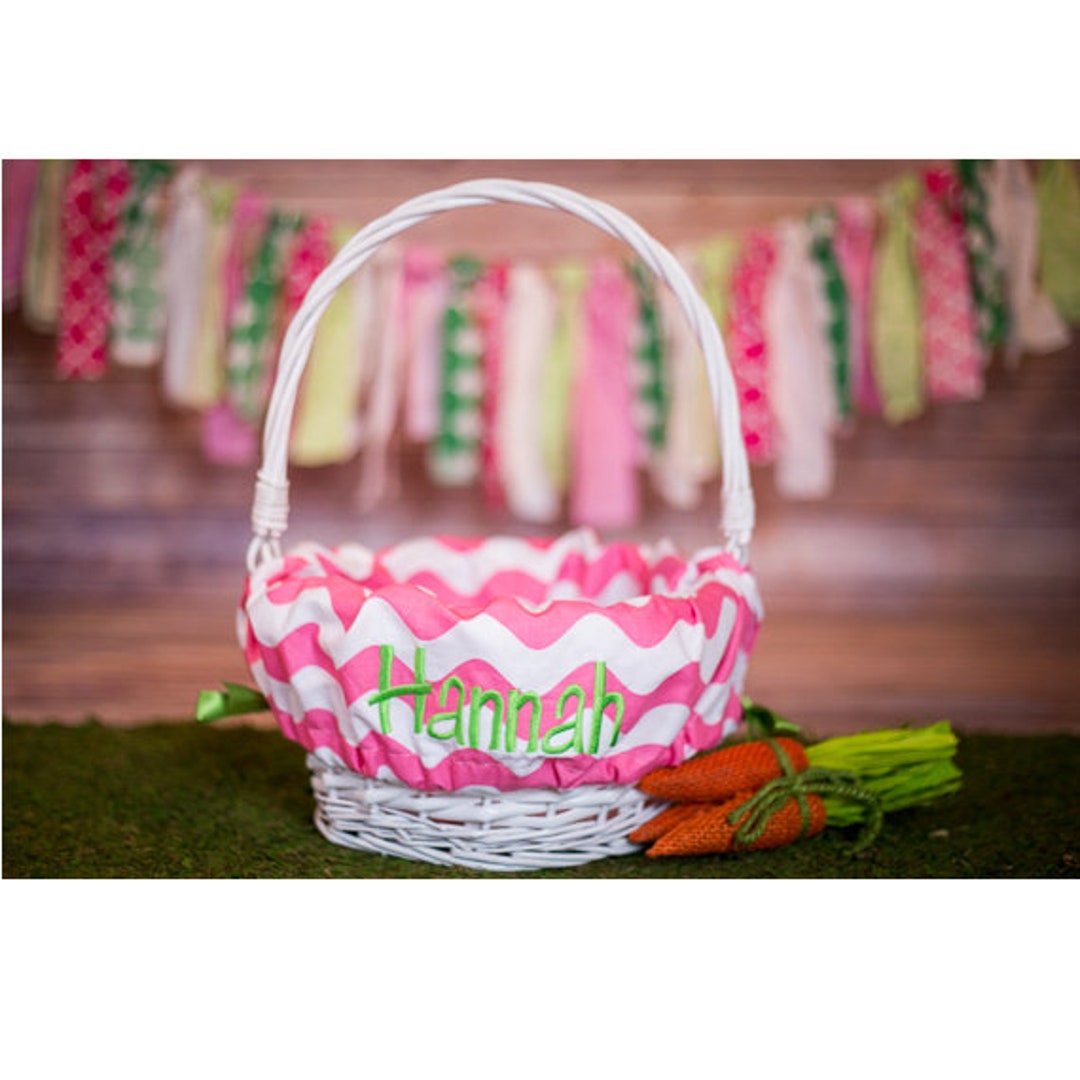 Easter Basket Liner, Personalized Easter Basket Liner, Easter Basket ...