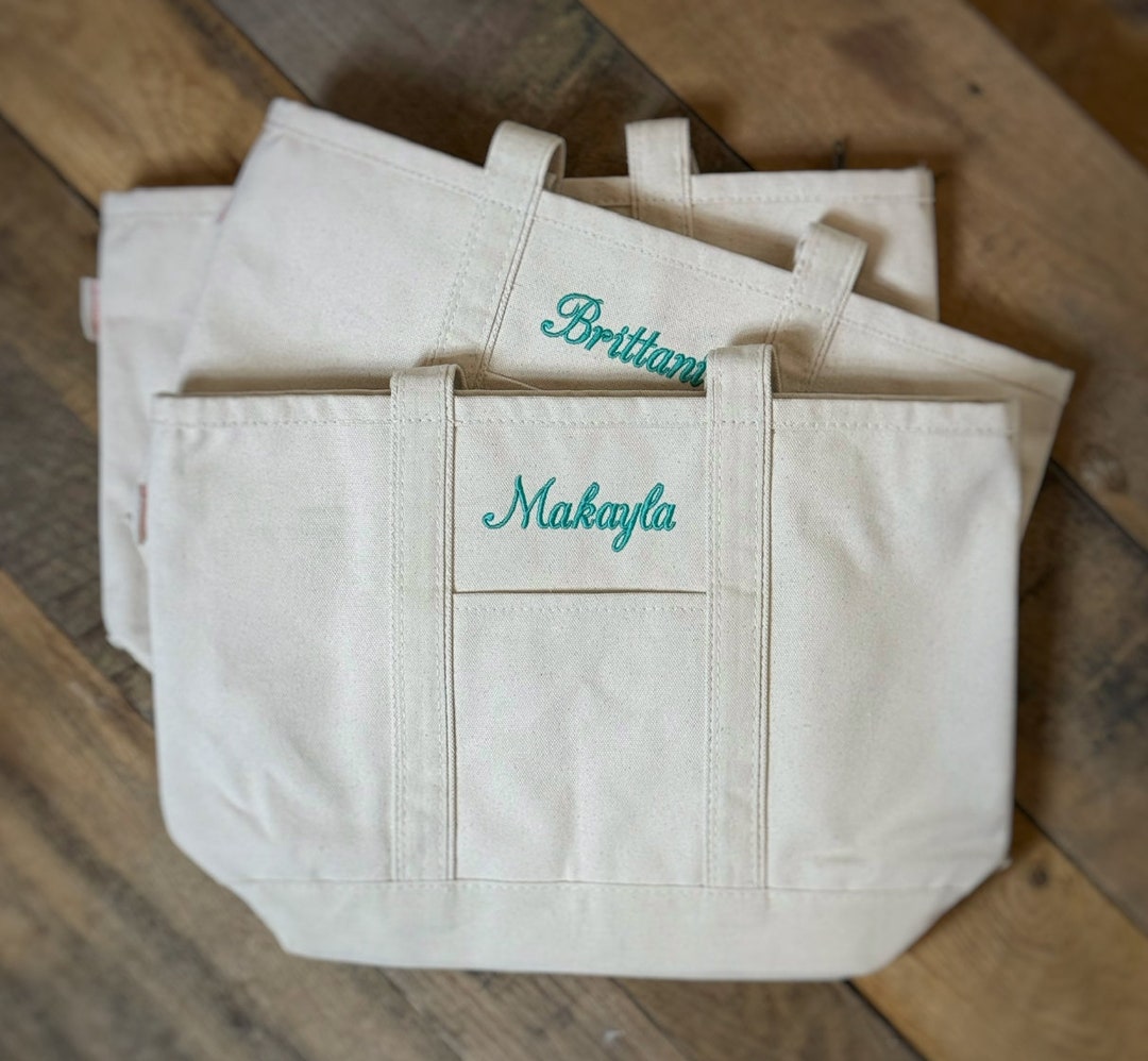 Custom Boat Tote Bag • Canvas Tote Bag • Custom Text Tote • Gift for ...