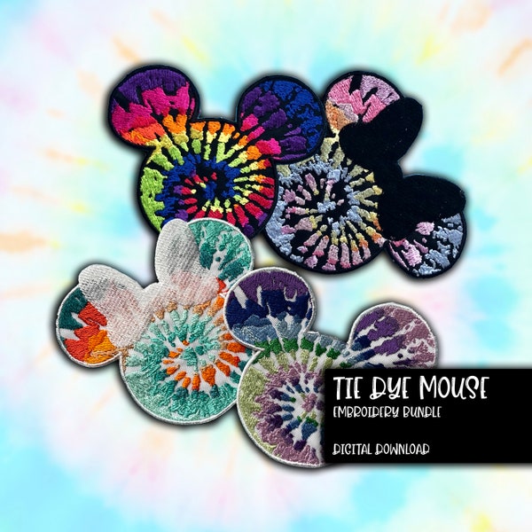 Tie Dye Mickey - Etsy