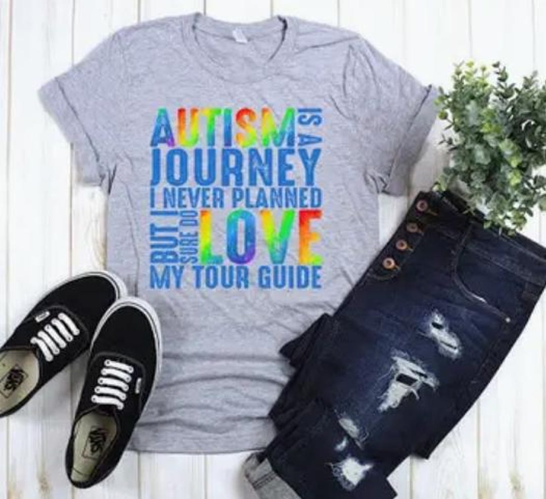 Autism is A Journey Crew Neck - Etsy