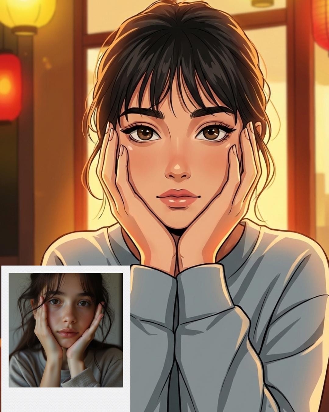 Custom Anime Portrait Custom Anime Drawing Anime Portrait Illustration ...