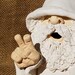 White Wizard Making Peace Sign - Etsy