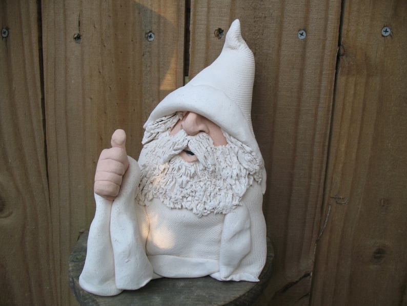 Thumbs up Wizard Sculpture | Etsy