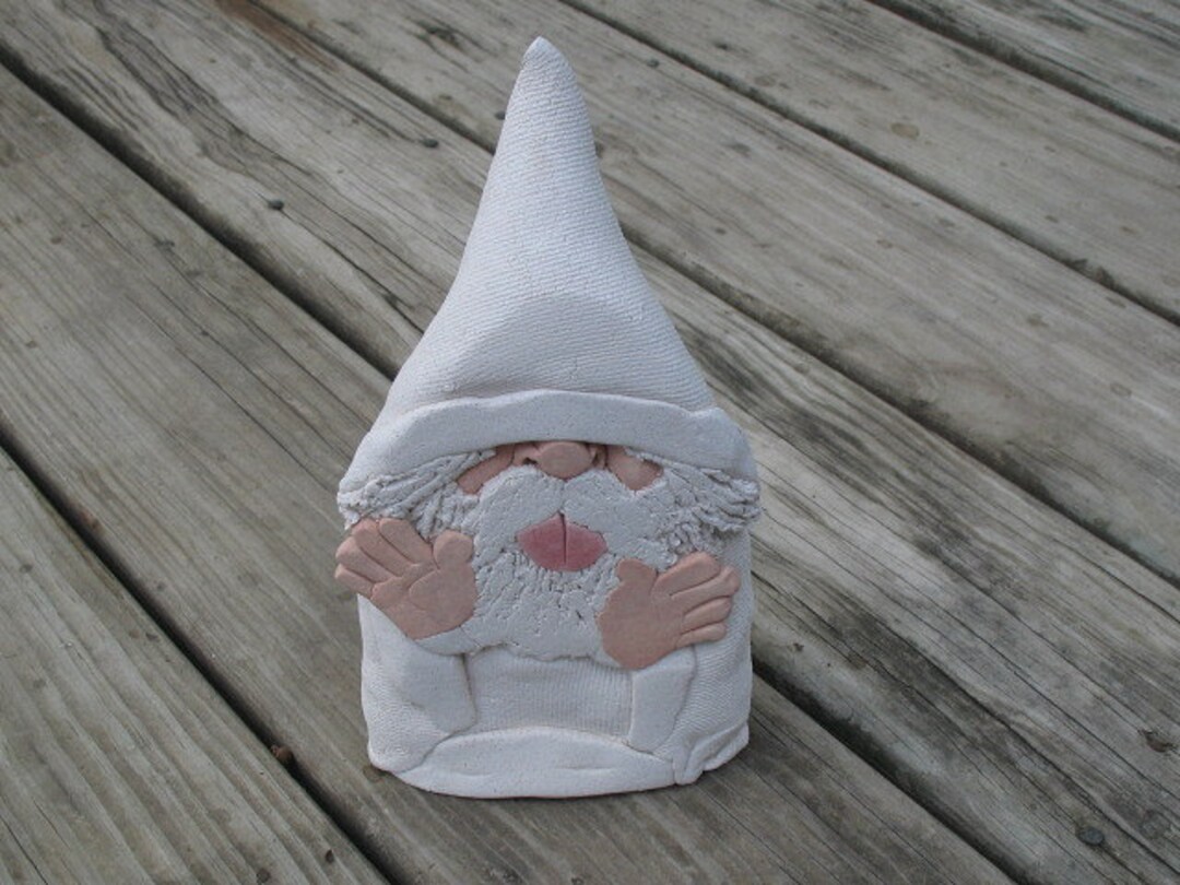 Smashed White Wizard Clay Sculpture - Etsy