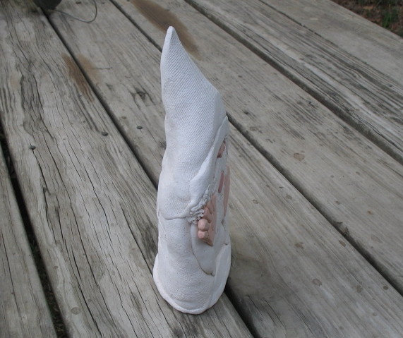 Smashed White Wizard Clay Sculpture | Etsy