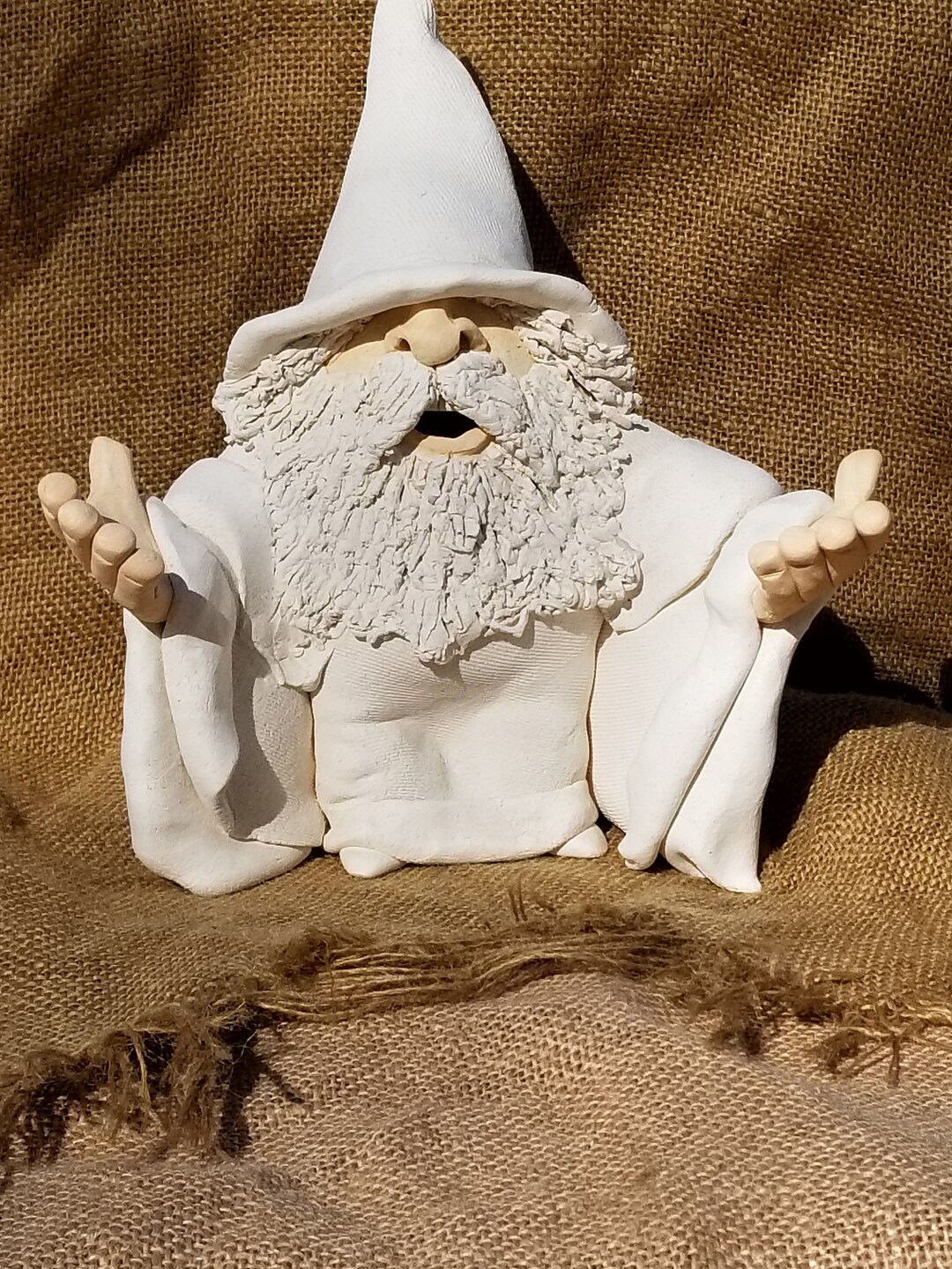 White Wizard Spell Caster - Etsy