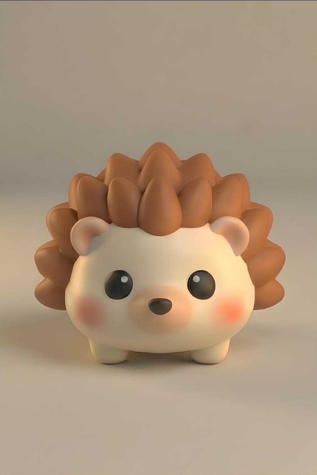 Hedgehog Figure 3D STL File - Etsy