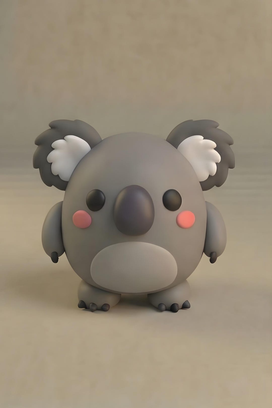 Koala Figure STL File (3D Model Digital Download) - Etsy