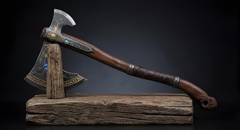 God of War Leviathan Axe Figure 3d STL File - Etsy UK