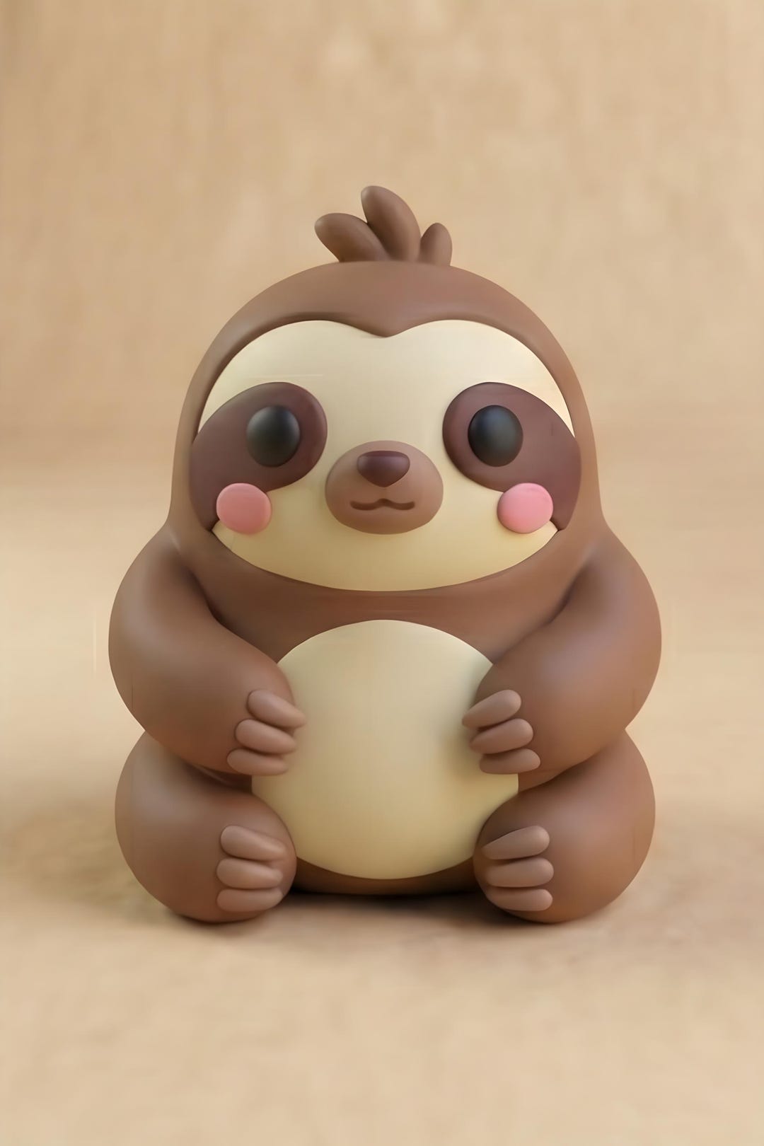Sloth Figure 3D Print STL File (digital Download) - Etsy