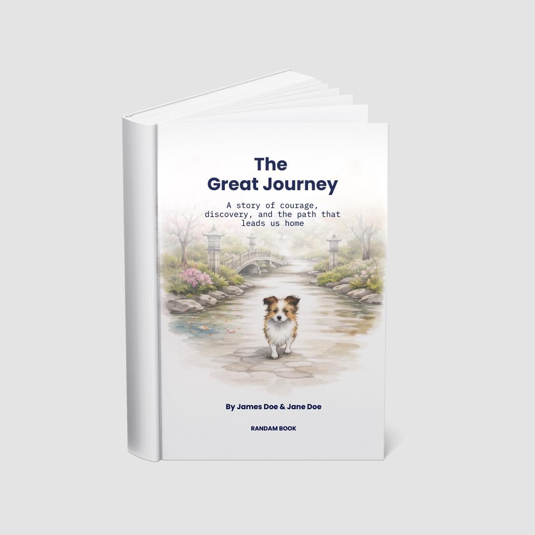 Whimsical Children's Book Cover Template, Editable Storybook Design ...