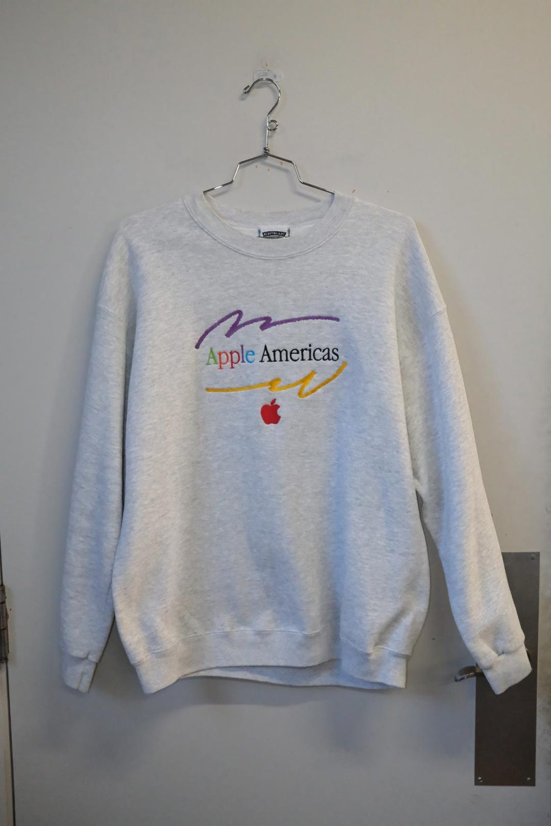 90's Heavyweight Lee Apple Americas Crewneck - Etsy