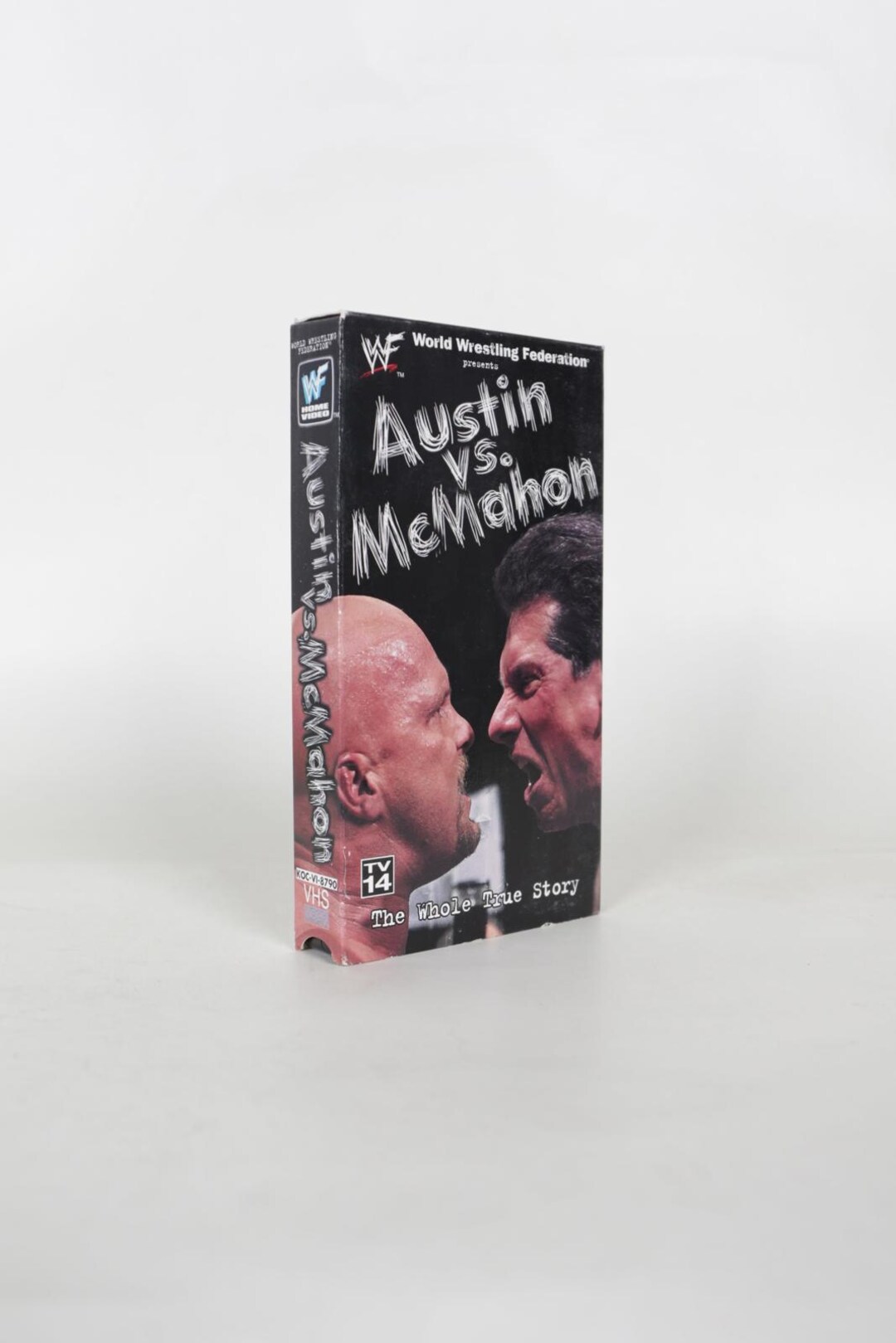 99' WWF Austin Vs. Mcmahon VHS Tape - Etsy