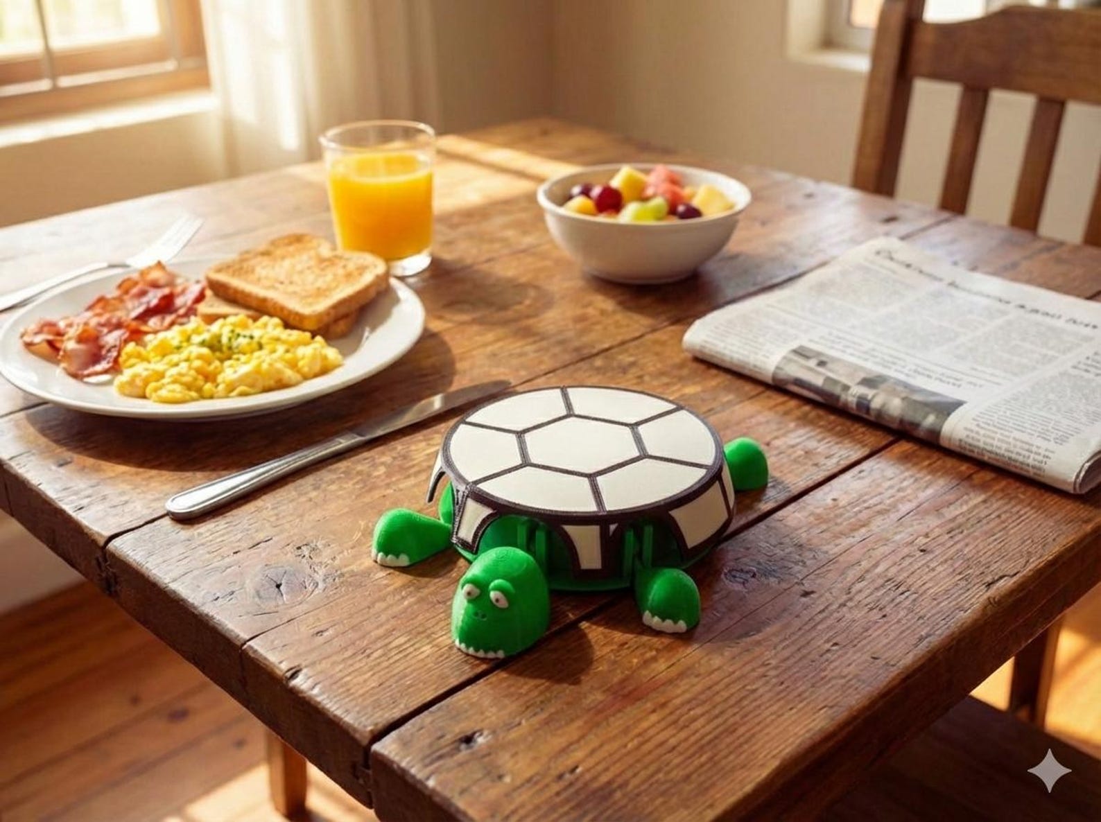 Turtle Drink Holder Cute 3D Printed Turtle Coaster | Fun Cup Holder ...